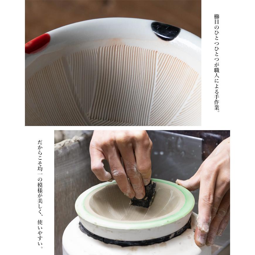 TAMAKI おしゃれ 食器 臼 おろし器 和食器 調理器 料理道具 すり鉢 5号 5色水玉 14cm 380ml : 丸利玉樹利喜蔵商店 Yahoo!店 - 通販 - Yahoo!ショッピング