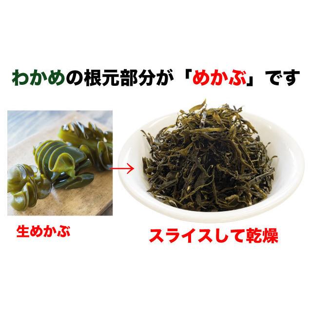 めかぶ めひび 乾燥めかぶ 三陸産 105g (35g×3袋) 国産 お得セット 送料無料 : wm-2205-m-002 : マルサ海藻Yahoo!店 - 通販 - Yahoo!ショッピング