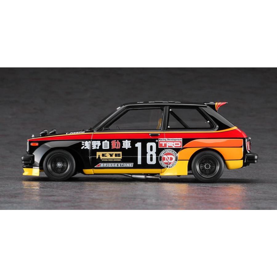 ハセガワ 1/24 浅野自動車 スターレット KP61 1982 グランドカップレース チャンピオン プラモデル組立キット 20734 : マルサンホビー - 通販 - Yahoo!ショッピング