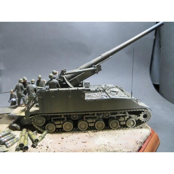 タミヤ 1/35 アメリカ 陸軍 155mm M40 自走砲 ビッグショット 当店オリジナル完成品 : マルサンホビー - 通販 - Yahoo!ショッピング