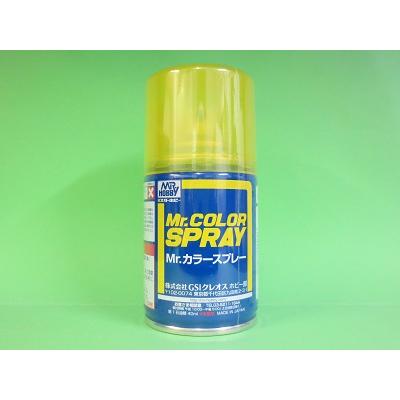 GSIクレオス (S48) Mr.カラースプレー (クリアーイエロー) 光沢 : マルサンモケイ - 通販 - Yahoo!ショッピング