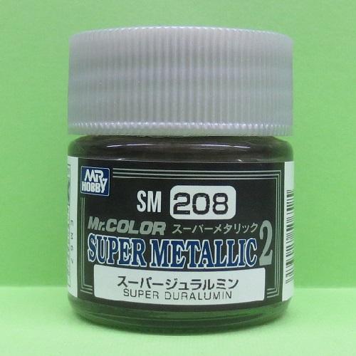 GSIクレオス (SM208) Mr.カラー スーパーメタリック2 (スーパージュラルミン) : sm208 : マルサンモケイ - 通販 - Yahoo!ショッピング