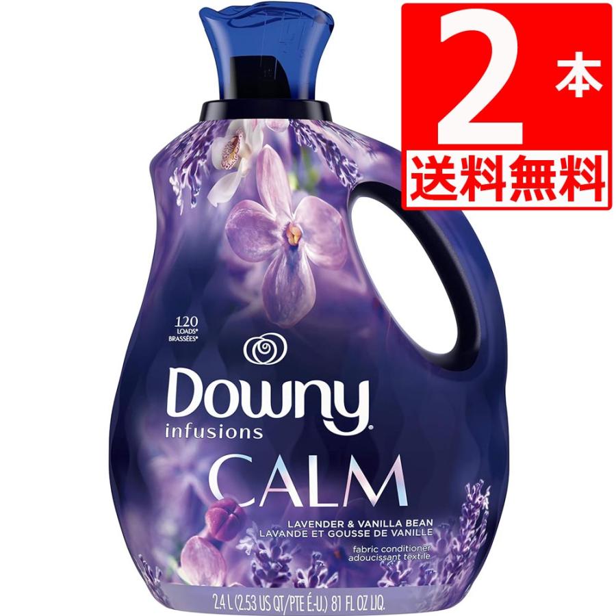 ダウニーインフュージョンCALM ラベンダー&バニラ81oz 2400ml×2本 洗濯柔軟剤 濃縮タイプ :302223-2a:株式会社湧川商会公式ストア - 通販 - Yahoo!ショッピング