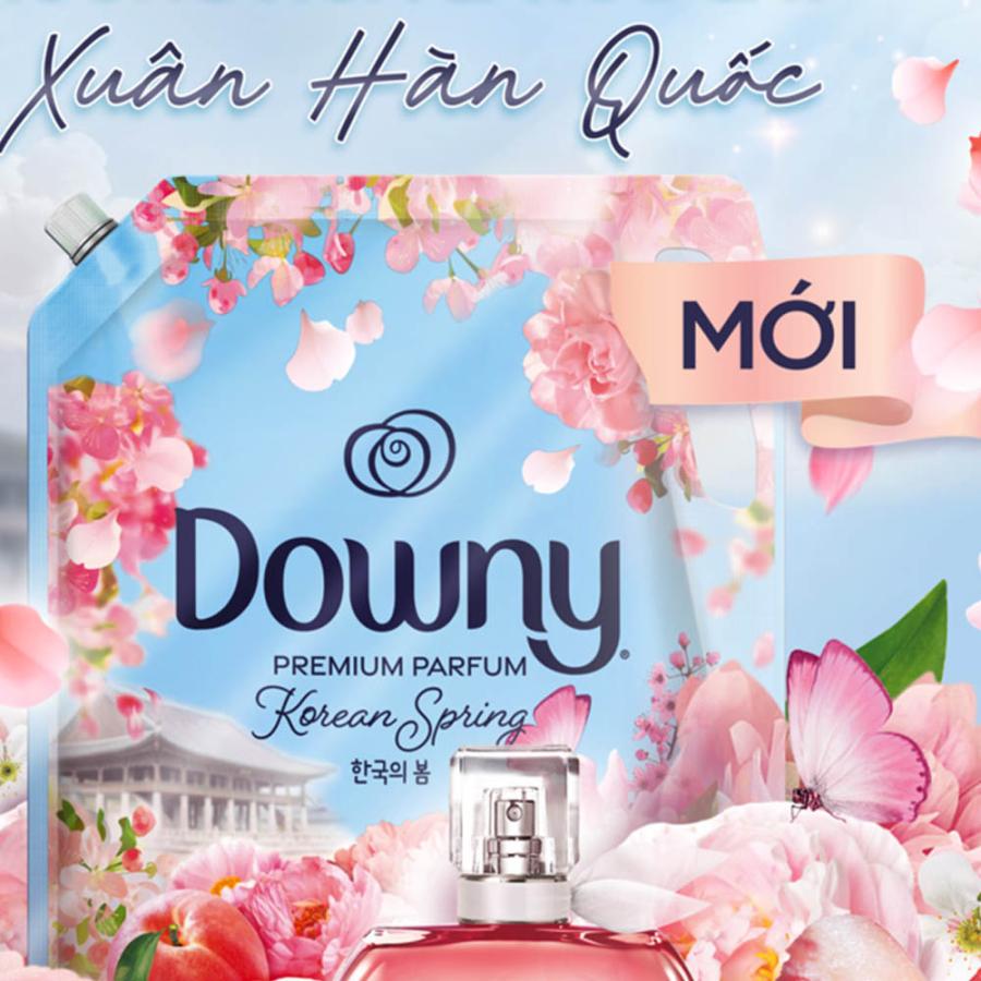 ダウニー コリアンスプリング 柔軟剤 Downy Korean Spring 2.5L詰替×2袋 韓国の春 濃縮タイプ 衣料用柔軟剤 ベトナム ...