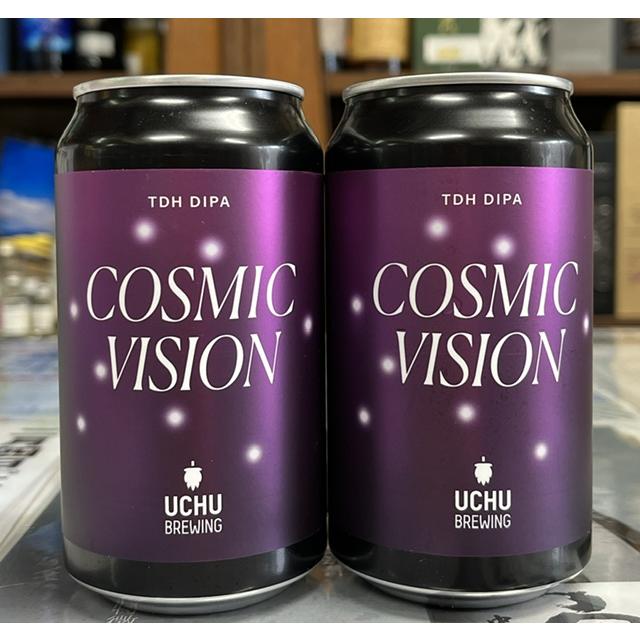 COSMIC VISION 350ml×2缶 うちゅうブルーイング 宇宙ビール :uchu-038:丸茂芹澤酒店ヤフー店 - 通販 - Yahoo!ショッピング