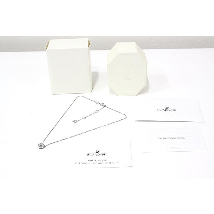 SWAROVSKI 【美品】スワロフスキー ペンダントネックレス コンステラ Constella 5636264 ラウンドカット シルバー ...