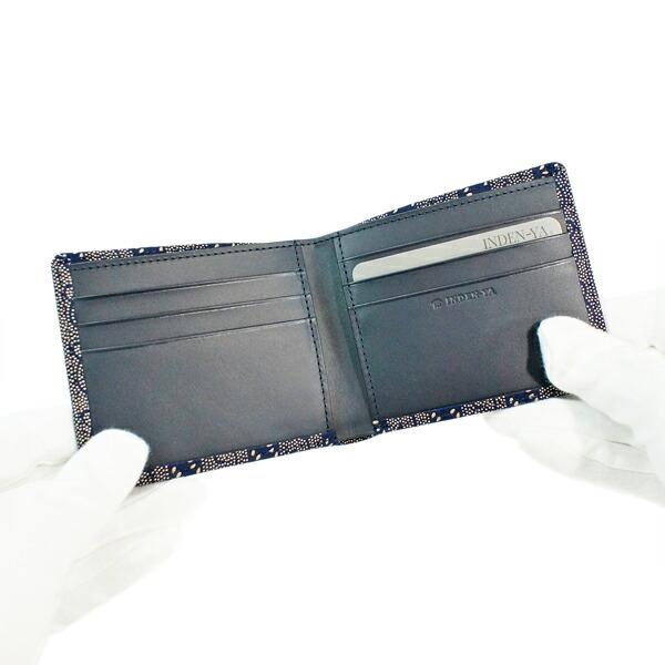 印傳屋（INDEN-YA） 印伝 甲州印伝 上原勇七 財布 二つ折り財布 印伝