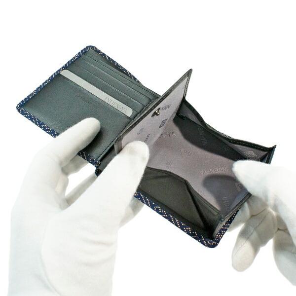 印傳屋（INDEN-YA） 印伝 甲州印伝 上原勇七 財布 二つ折り財布 印伝