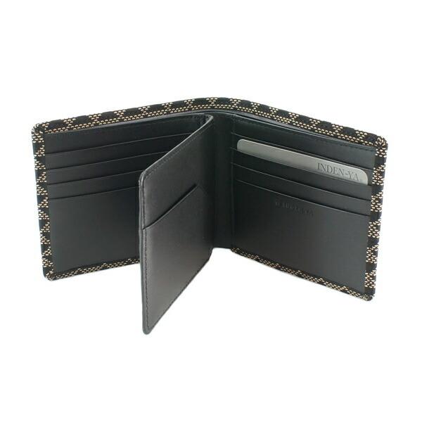 印傳屋（INDEN-YA） 印伝 甲州印伝 上原勇七 財布 二つ折り財布 2009