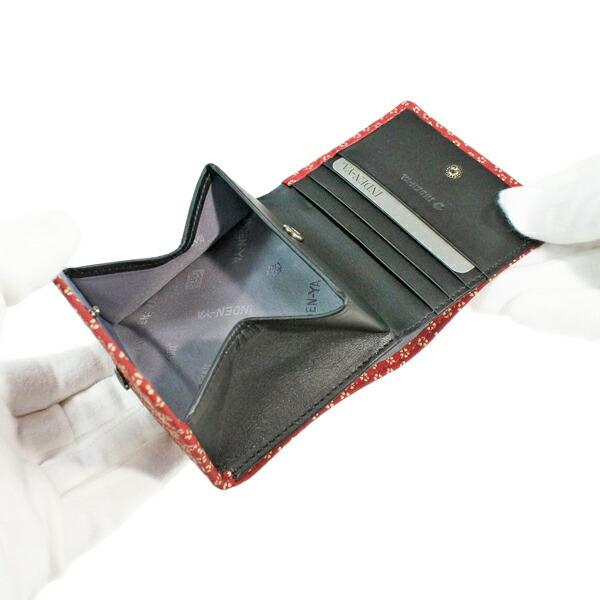 印傳屋（INDEN-YA） 印伝 甲州印伝 上原勇七 財布 二つ折り財布 印伝