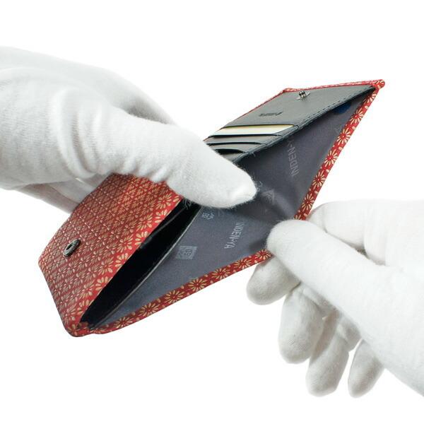 印傳屋（INDEN-YA） 印伝 甲州印伝 上原勇七 財布 二つ折り財布 印伝