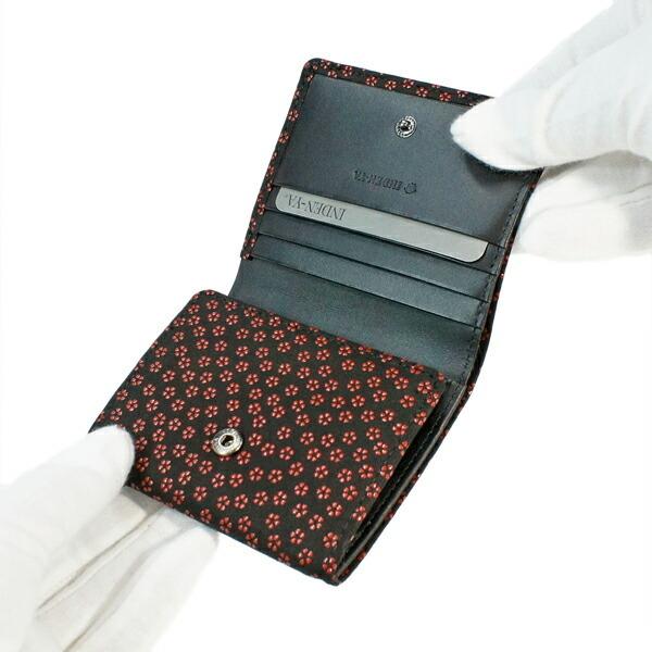 印傳屋（INDEN-YA） 印伝 甲州印伝 上原勇七 財布 二つ折り財布 印伝