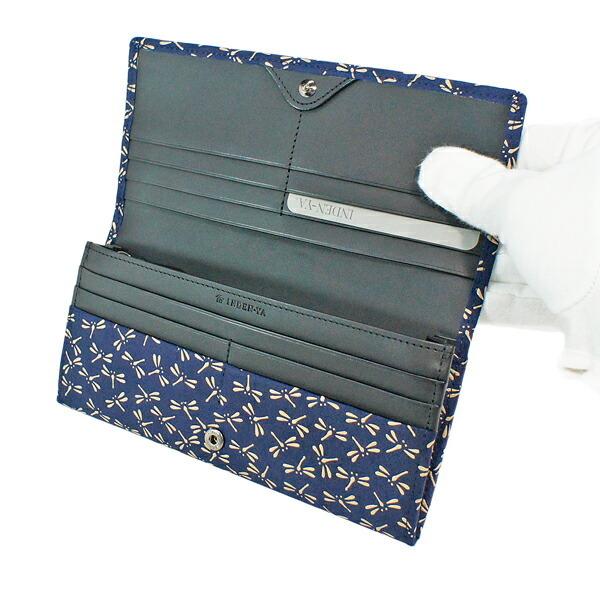 印傳屋（INDEN-YA） 印伝 甲州印伝 上原勇七 財布 長財布 印伝財布 束