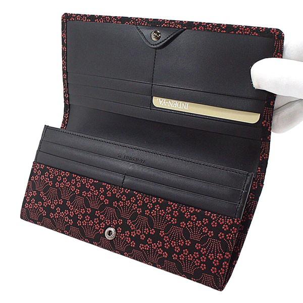 印傳屋（INDEN-YA） 印伝 甲州印伝 上原勇七 財布 長財布 印伝財布 束