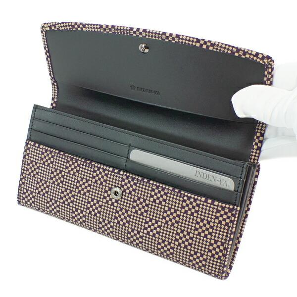 印傳屋（INDEN-YA） 印伝 甲州印伝 上原勇七 財布 長財布 印伝財布 束