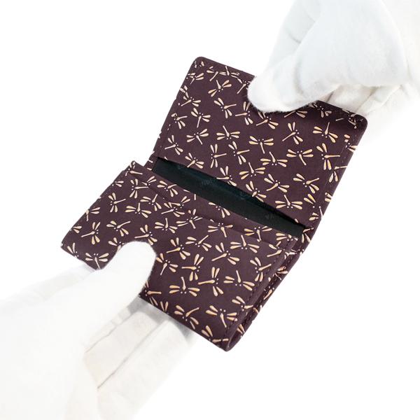 印傳屋 印伝 甲州印伝 上原勇七 名刺入れ 名詞入れ 2501 とんぼ 紫地×白漆 鹿革 本革 レザー 和柄 ブランド YM01 : 丸島商事インターネット事業部 - 通販 - Yahoo ...