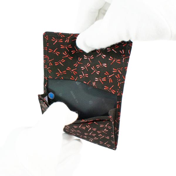 印傳屋 印伝 甲州印伝 上原勇七 名刺入れ 名詞入れ 2501 とんぼ 黒地×赤漆 鹿革 本革 レザー 和柄 ブランド YM01 : 丸島商事インターネット事業部 - 通販 - Yahoo ...
