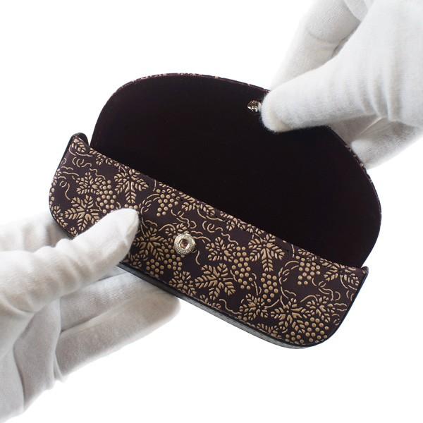 印傳屋（INDEN-YA） 印伝 甲州印伝 上原勇七 メガネケース メガネ入れ