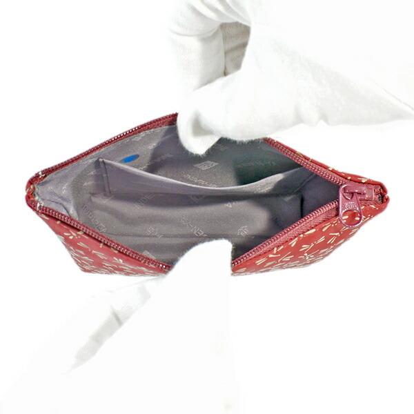 印傳屋（INDEN-YA） 印伝 甲州印伝 上原勇七 ポーチ 化粧ポーチ 4405