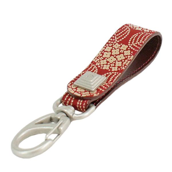 印傳屋 印伝 甲州印伝 上原勇七 キーホルダー 4701 あじさい 紫陽花 赤地×白漆 鹿革 本革 レザー 花柄 ブランド YM01 : 丸島商事インターネット事業部 - 通販 - Yahoo ...