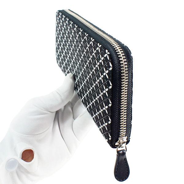 印傳屋（INDEN-YA） 印伝 甲州印伝 上原勇七 財布 長財布 印伝財布 束