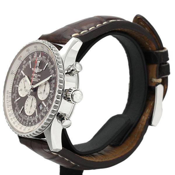 ブライトリング BREITLING ナビタイマー1 B03 ラトラパンテ AB031021/Q615 ブラウン文字盤 メンズ腕時計 自動巻き 45mm :43110:質 丸滝 - 通販 ...