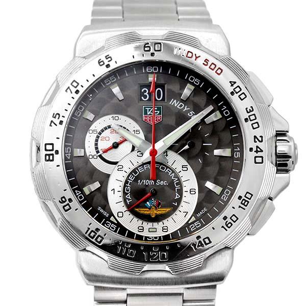 フォーミュラ1 タグホイヤー インディ 500 CAH101A グレー文字盤 SS メンズ腕時計 クォーツ 44mm Formula1 男性 ...