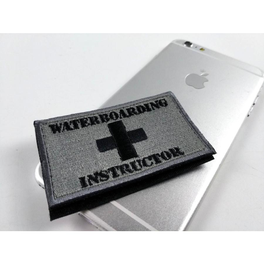 waterboarding instructor パッチ ワッペン サバゲー ミリタリー 8cmx5cm 送料無料 :JI1507:まるともストア - 通販 - Yahoo!ショッピング