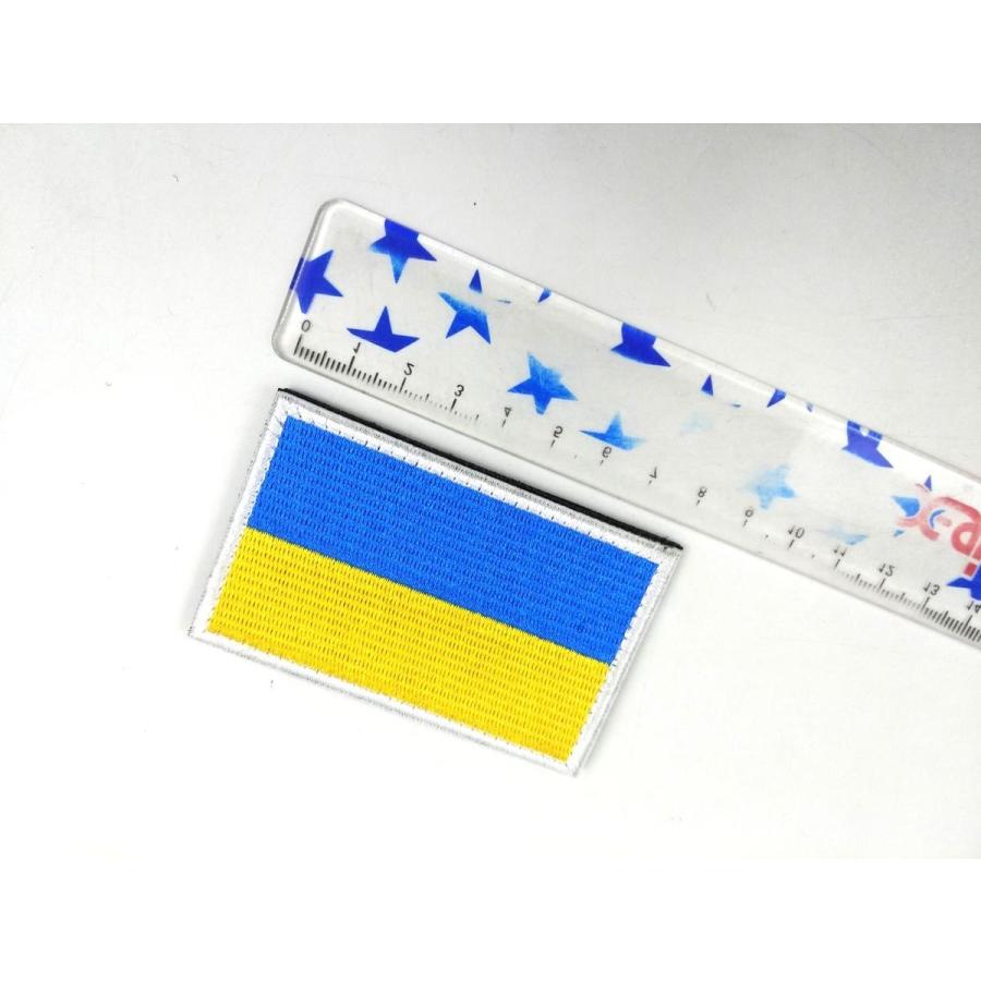ウクライナ国旗 パッチ ワッペン サバゲー ミリタリー ベルクロ 送料無料 :JI2074:まるともストア - 通販 - Yahoo!ショッピング