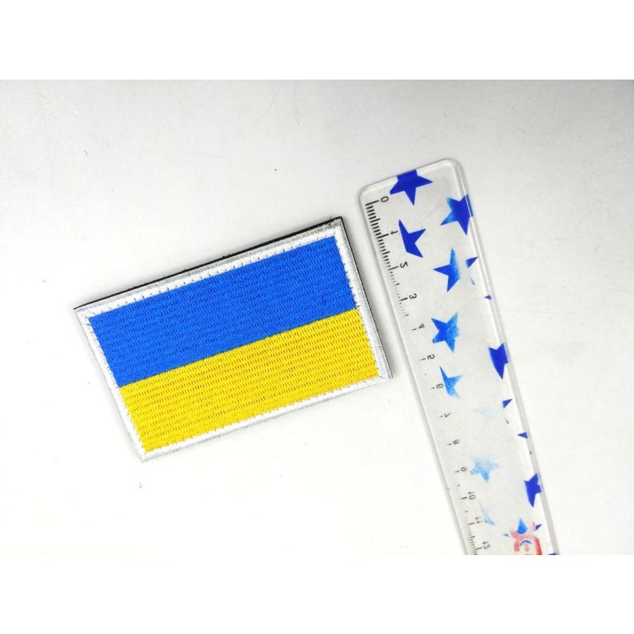 ウクライナ国旗 パッチ ワッペン サバゲー ミリタリー ベルクロ 送料無料 :JI2074:まるともストア - 通販 - Yahoo!ショッピング