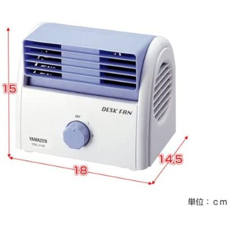 山善(YAMAZEN) デスクファン 扇風機 YDS-J144(WA) ホワイトブルー :20230421001838-00053:まるっとSHOP - 通販 - Yahoo!ショッピング