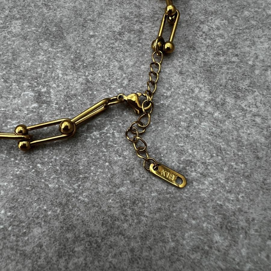 18kgp 18金 チタン ネックレス ゴールド トレンド チェーン ブランド プチプラ 金属アレルギー対応 レディース メンズ : YOIMARUYOSI - 通販 - Yahoo!ショッピング