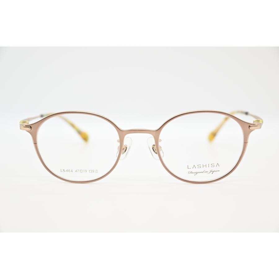 LASHISA ラシサ LS-014 col.2 47サイズ おしゃれ メガネ レディース ピンクゴールド : ls-014-2 : メガネの丸善 安芸店 - 通販 - Yahoo!ショッピング