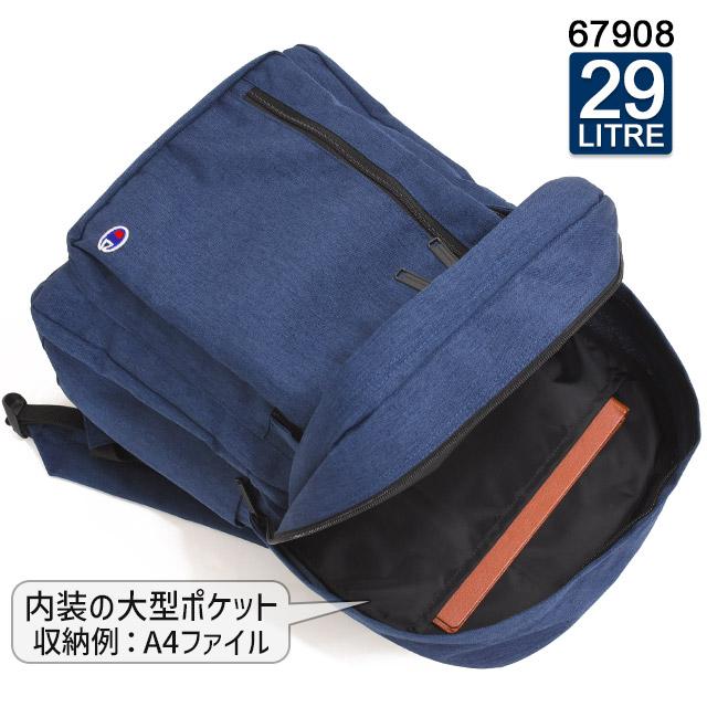 Champion 【セール】チャンピオン リュック 通学 29リットル 2ルーム ドリュー 通学リュック 軽量 男子 女子 中学生 高校生 ...