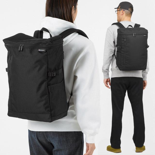 Champion（チャンピオン） リュック 通学 ボックス型 31リットル 通学リュック 大容量 軽量 中学生 高校生 68606 : かばん ...