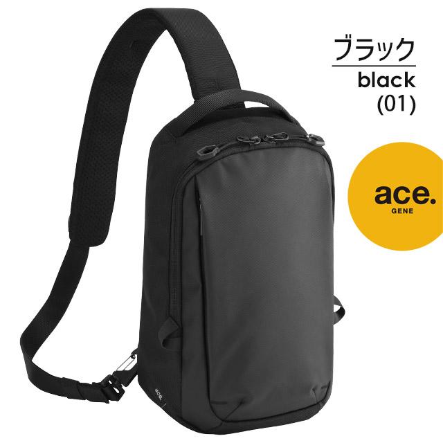ace. GENE LABEL エースジーン ボディバッグ ラグレンティスクロス RUGGRENTICE CROSS 6リットル 撥水 メンズ ...