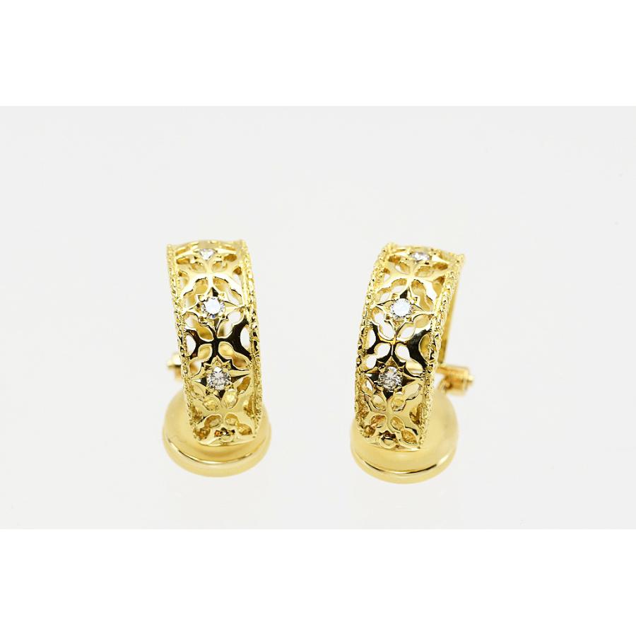 チセー CISEY 清田智誠 K18イヤリング ダイヤ D0.06×2 4.6g(パット含) 仕上げ 中古品 程度A 中古 送料無料 動画 Youtube : まるぜん質舗・ここほれワンワン ...