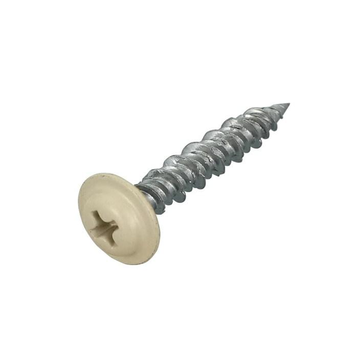 オンダ製作所 ONDA 【2M-4WS1A-25-100P】 カラービス 呼び径4×長さ25mm コンクリートビス アイボリー 100本セット : 換気扇の通販ショップ プロペラ君 - 通販 ...