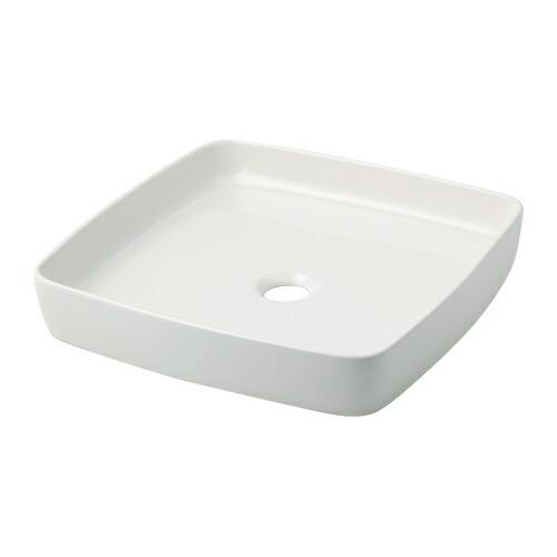 【493-229-W】 カクダイ 角型手洗器//ホワイト : 換気扇の通販ショップ プロペラ君 - 通販 - Yahoo!ショッピング