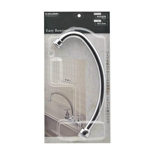 【775-500】 カクダイ 泡沫スワンパイプ//187.5 : 換気扇の通販ショップ プロペラ君 - 通販 - Yahoo!ショッピング