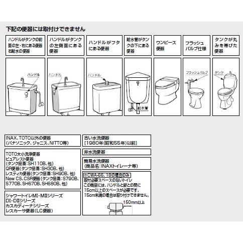 INAX 【CWA-67b】流せるもん INAX/イナックス/LIXIL/リクシル トイレ リモコン自動洗浄ハンドル 振り向かずにラクな姿勢で便器洗浄。取付け簡単【純正品】 : 換気扇の通販 ...
