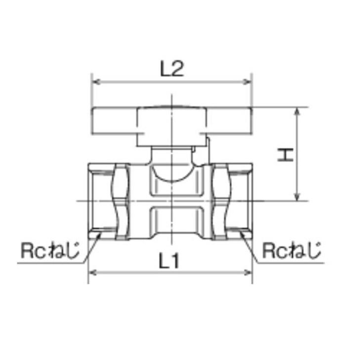 オンダ製作所 ONDA 【FS-T08】 ボールバルブ Rc1/4 レデューストボア Tハンドル : 換気扇の通販ショップ プロペラ君 - 通販 - Yahoo!ショッピング