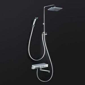 KF3170 KVK ケーブイケー オーバーヘッド付サーモ/KF3070R1タイプ（高温出湯規制仕様） :kf3170:換気扇の通販ショップ プロペラ君 - 通販 - Yahoo!ショッピング