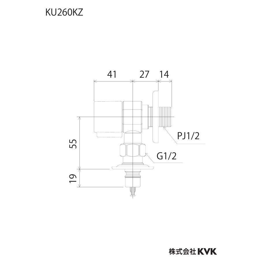 【KU260K】 KVK 洗濯機用水栓(とめるゾウ付(緊急止水機能付)) 洗面用水栓 壁付洗濯機用 【純正品】 : ku260k : 換気扇の通販ショップ プロペラ君 - 通販 - Yahoo ...