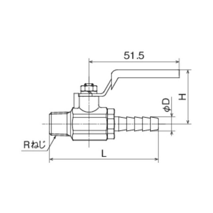 オンダ製作所 ONDA 【MR5-0809】 ボールバルブ R1/4×φ9 ホースニップル : 換気扇の通販ショップ プロペラ君 - 通販 - Yahoo!ショッピング