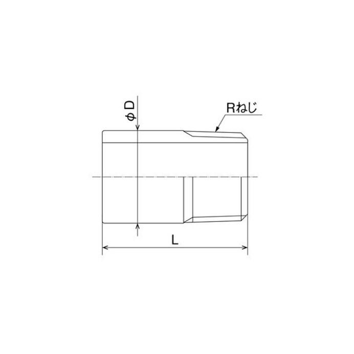 オンダ製作所 ONDA 【SFN5-100】 SUS 丸片ニップル R4 :sfn5-100:換気扇の通販ショップ プロペラ君 - 通販 - Yahoo!ショッピング