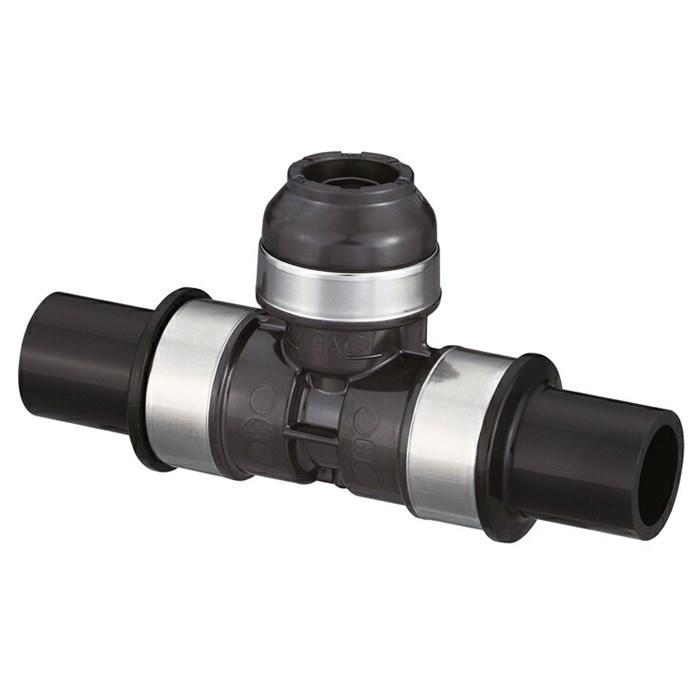 オンダ製作所 ONDA 【WPT18-131313-S】 HIVP変換チーズ 13A（PEX・PB）×HIVP13×HIVP13 ダブルロックジョイント 架橋ポリエチレン管 接続 : 換気扇の ...