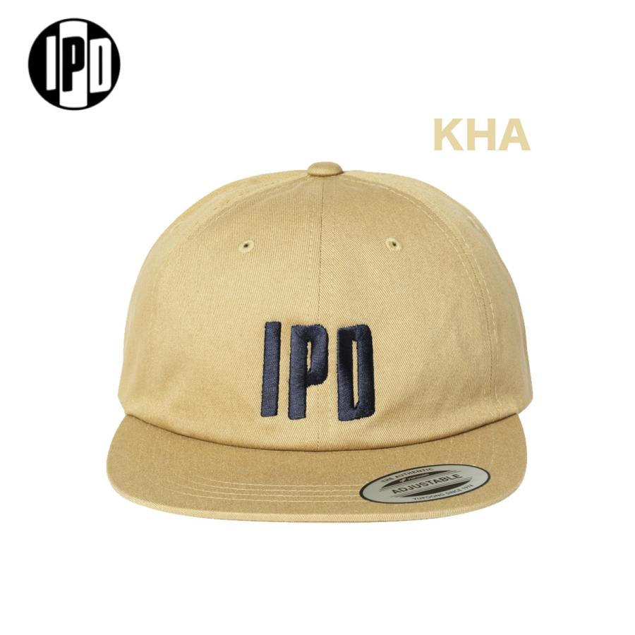 IPD キャップ 帽子 Ipd INITIAL CAP アイピーディーサーフ イニシャル 刺繍 ロゴ ストラップバック サイズ調整 フラット ...