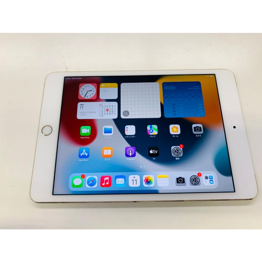 ★送料無料★SoftBank★A1550 iPad mini 4 Wi-Fi + Cellular 16GB★ゴールド★ ...