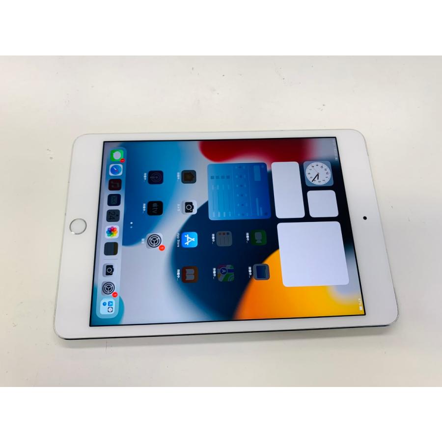 ★送料無料★良品★au★A1550 iPad mini 4 Wi-Fi + Cellular 32GB★シルバー★0025270000233 ...